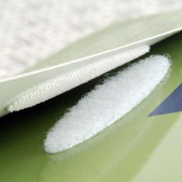 Self Adhesive Velcro Hook Loop Oval Shape Pads Pairs | Garment ...