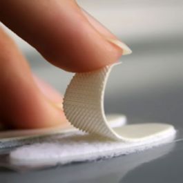 Self Adhesive Velcro Hook Loop Oval Shape Pads Pairs - Easy Coin ...