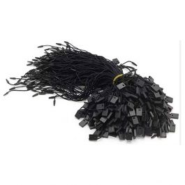 Polyester hang Tag cord with plastic end clip locker | Garment ...